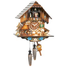 # 7966 - MUSICAL EDELWEISS WOODCHOPPER CUCKOO CLOCK