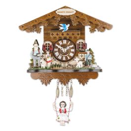 # 17534 - HEIDI'S CHALET QUARTZ CLOCK